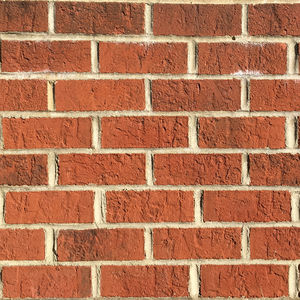 Facade brick - RUSTIC VILLAGE - PINE HALL BRICK - solid / red / orange