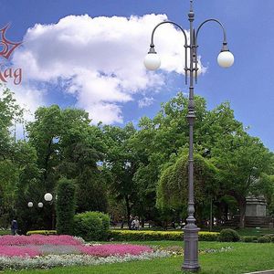 Urban lamp post - 1H-O1 - KRONEMAG MILLENIUM srl - traditional / steel ...