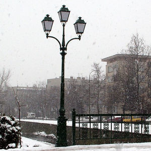 Urban lamp post - 1H-O1 - KRONEMAG MILLENIUM srl - traditional / steel ...