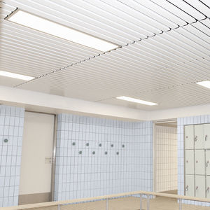 Aluminum suspended ceiling - DAMPA® 10/100/200/300 - DAMPA - panel ...