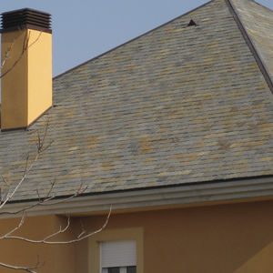 Slate roofing - RAMA MULTICOLOR - Pizarras J. Bernardos - roof tile look