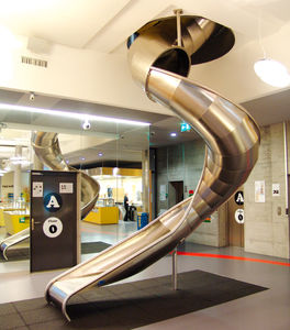 Curved slide - STEIFF-MUSEUM GIENGEN - atlantics GmbH - for playground ...