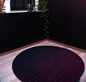 Contemporary rug - Filasse - Carpet Sign - plain / wool / linen