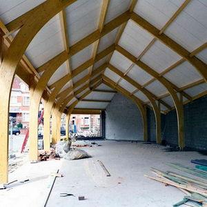 Glue-laminated wood portal frame - SPEEDY - Artbois SA