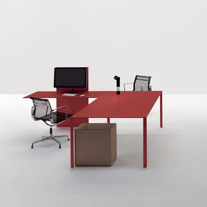 Workstation desk - TOUCH DOWN UNIT - UNIFOR - free-standing ...