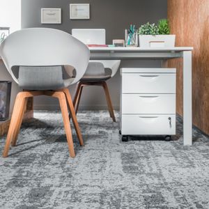 Carpet tile - KARMA - Balsan - loop pile / woven / structured