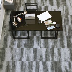 Carpet tile - KARMA - Balsan - loop pile / woven / structured