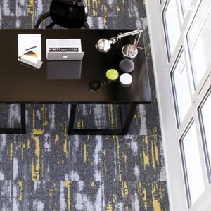 Carpet tile - KARMA - Balsan - loop pile / woven / structured