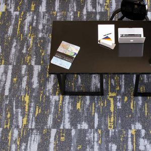 Carpet tile - KARMA - Balsan - loop pile / woven / structured