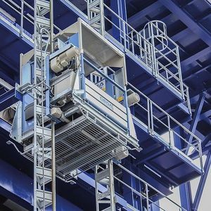 Heavy load freight elevator - SH - GEDA GmbH - industrial