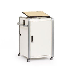 Multimedia trolley - PROJECTOR - BRETFORD - commercial / metal