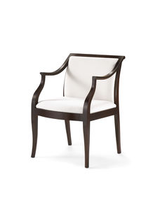 Contemporary visitor chair - MOLTI - Gunlocke - fabric / wooden ...