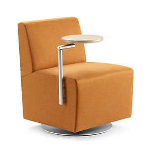 Contemporary visitor chair - MOLTI TANDEM - Gunlocke - indoor / fabric ...