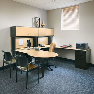 Square desk, Square office desk - All architecture and design manufacturers