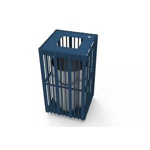 Contemporary public bench - Basik - GUYON - metal / with backrest ...