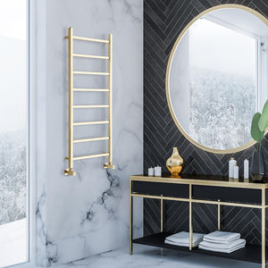 Hot water towel radiator - STEP - HAMMAM DESIGN RADIATOR - 0...500 w ...