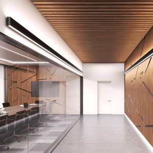 Hanging light fixture - BLOCK™ - Beta-Calco - surface-mounted / LED ...