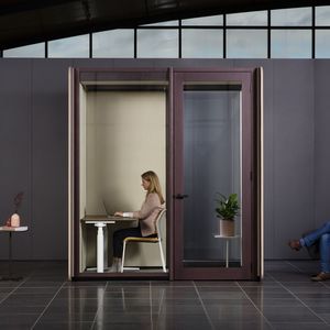 Acoustic privacy office space - Focus Booth - schiavello - modular / 1 ...