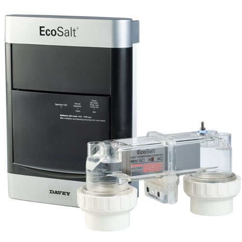 Swimming pool salt chlorinator - ECOSALT - DAVEY