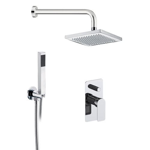 Wall-mounted shower set - AI615ZOL - DANIEL RUBINETTERIE - built-in ...