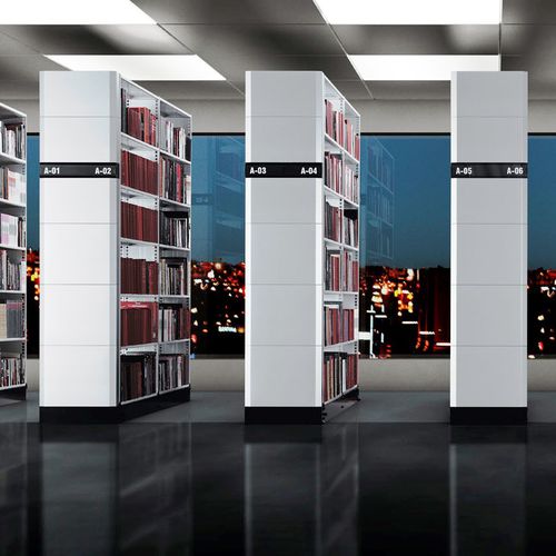 Office shelving - SYSCO® STATIC SHADE - Bruynzeel Storage Systems - for ...