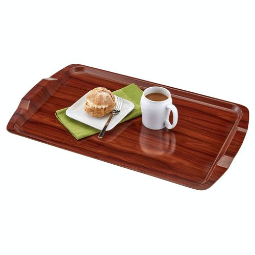 Plastic serving tray - 1525RST - Cambro - for hotel rooms