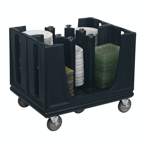 Commercial trolley - ADC33 - Cambro - for dishes / polyethylene