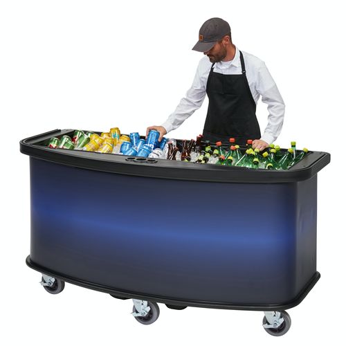 Service cart - CVC75 - Cambro - standard / commercial / refrigerated