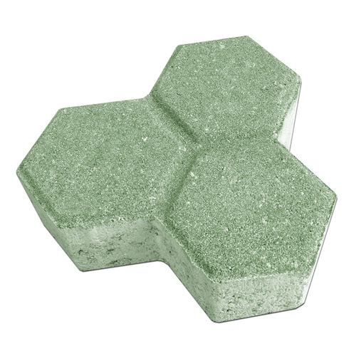 Concrete paver - INTERLOCK DELTA - A Cimenteira do Louro - outdoor ...