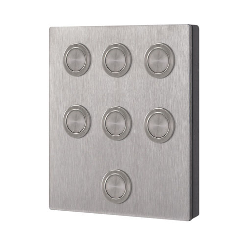 Brushed stainless steel intercom module - VR4KBM-7 - Videx Electronics ...