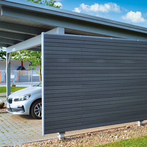 WPC profile - Rhombus - megawood by NOVO-TECH - for facade / for wall ...