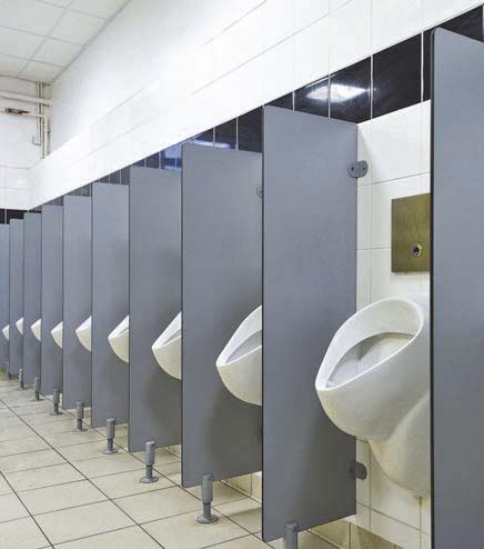 Urinal partition - Mercura Industries
