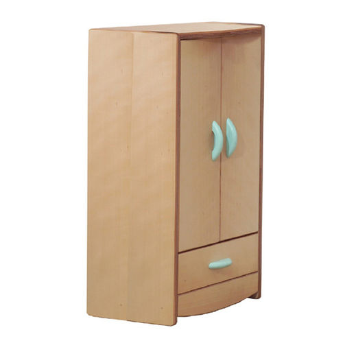 Contemporary wardrobe - CB.KQ - Nautilus SA - MDF / beech / with swing ...