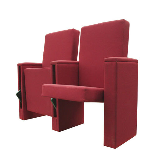 Contemporary auditorium seating - EUROPA - Nautilus SA - fabric ...