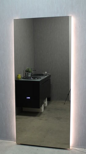 Wall-mounted mirror - BEDSIDE - Biselarte - free-standing / contemporary / rectangular