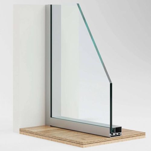 Removable partition - RITMICA® DA - DIVILUX - glass / aluminum / commercial