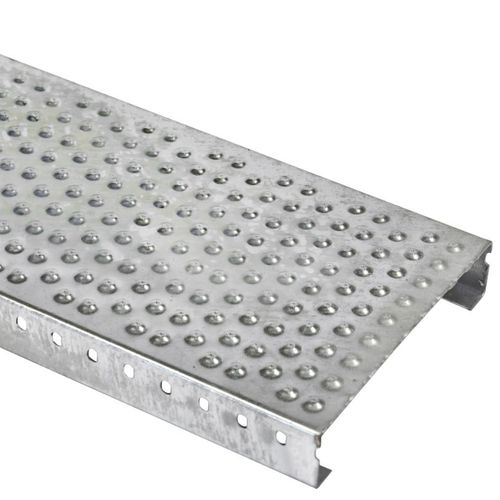 Galvanised steel step - PS-FERM - JK TECHNIC - aluminum / stainless ...