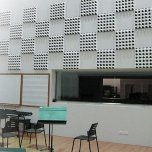 Expanded polystyrene acoustic diffuser - PYRAMID® - Jocavi - Acoustic ...