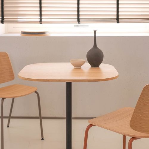 Contemporary bistro table - NOTABLE - True Design srl - HPL / wooden ...