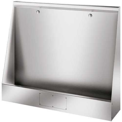Free-standing urinal - LP - DELABIE - stainless steel / commercial