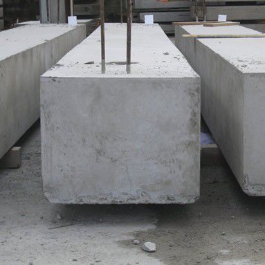 Reinforced concrete continuous footing - ALKERN - prefabricated