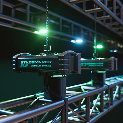 Electric cable hoist - STAGEMAKER SL - VERLINDE - 2-speed