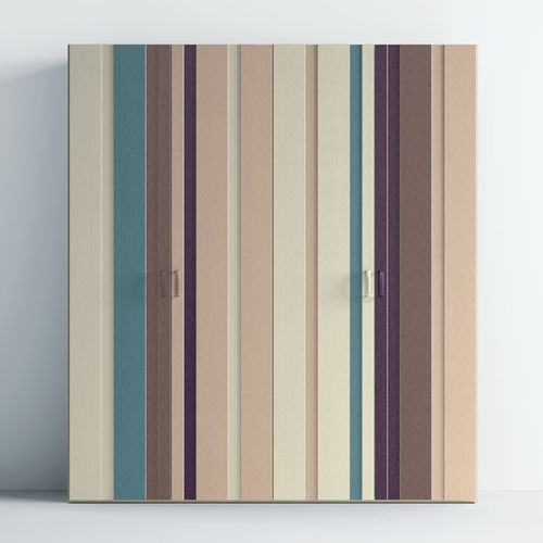 Contemporary wardrobe - AV - Lagrama - lacquered wood / with swing doors