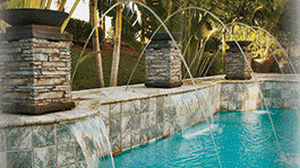 Pool fountain - DECK JET & DECK JET II - PENTAIR