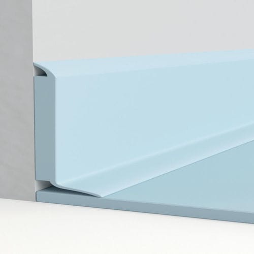 White baseboard - 1411051 - Tarkett RESIDENTIAL - green / beige / gray