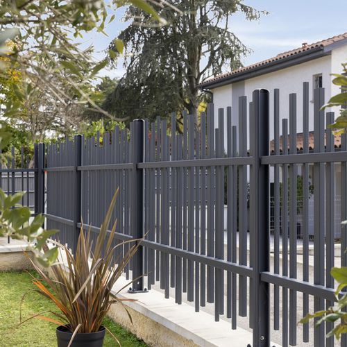Bar fence - Stem - LIPPI - for public spaces / residential / industrial