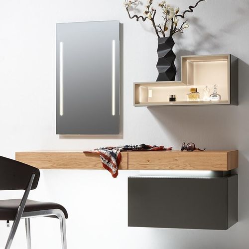 Contemporary dressing table - TETRIM - hülsta - wooden / wall-mounted ...
