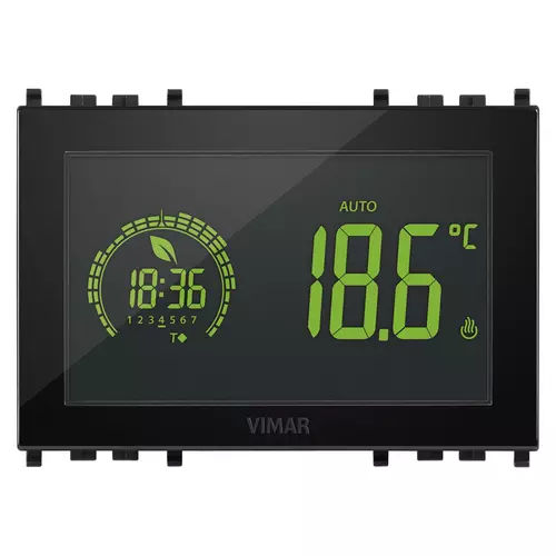 Electronic thermostat - 3M - VIMAR - programmable / for heating / for ...