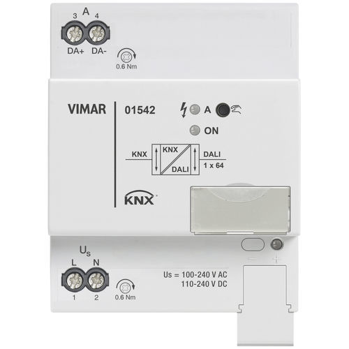 Gateway interface module - DALI - VIMAR - KNX / IP