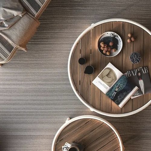 Contemporary coffee table - ERICA - B&B Italia - cast aluminum / bronze ...